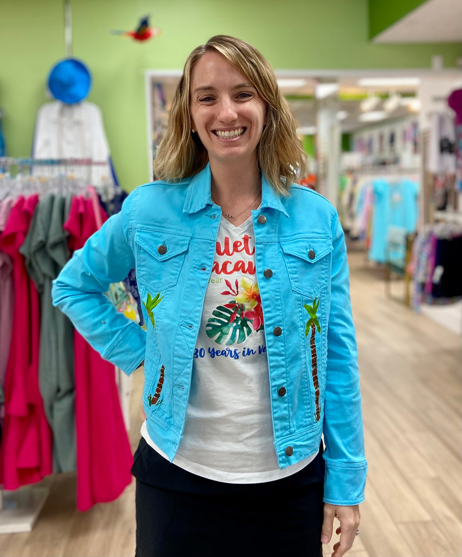 Hand Painted – Scarlet Macaw Resort Wear