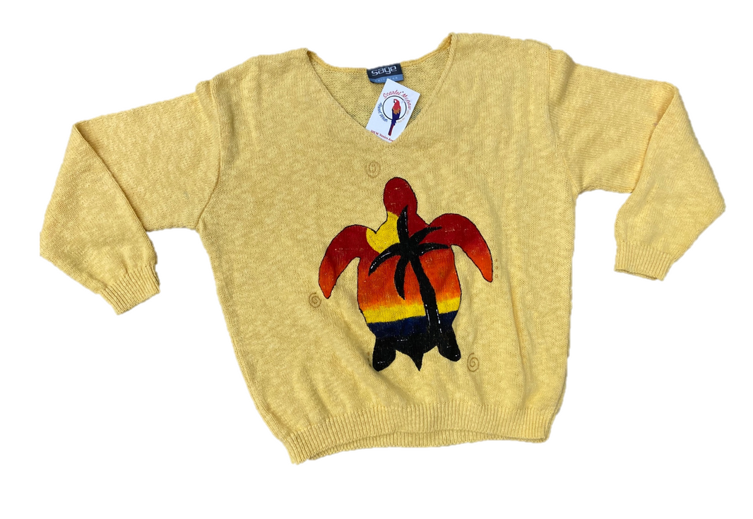 Hand Painted – Scarlet Macaw Resort Wear